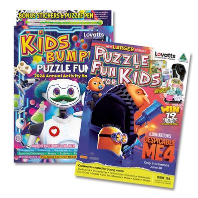 Lovatts Puzzle Fun For Kids Magazine Subscription