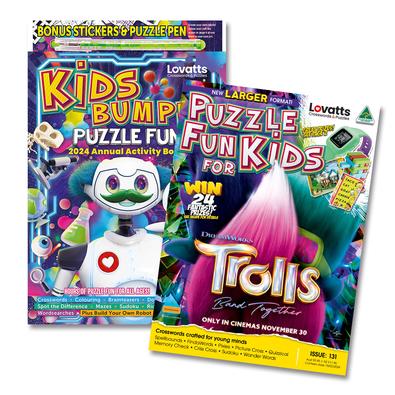 Lovatts Puzzle Fun For Kids Magazine Subscription