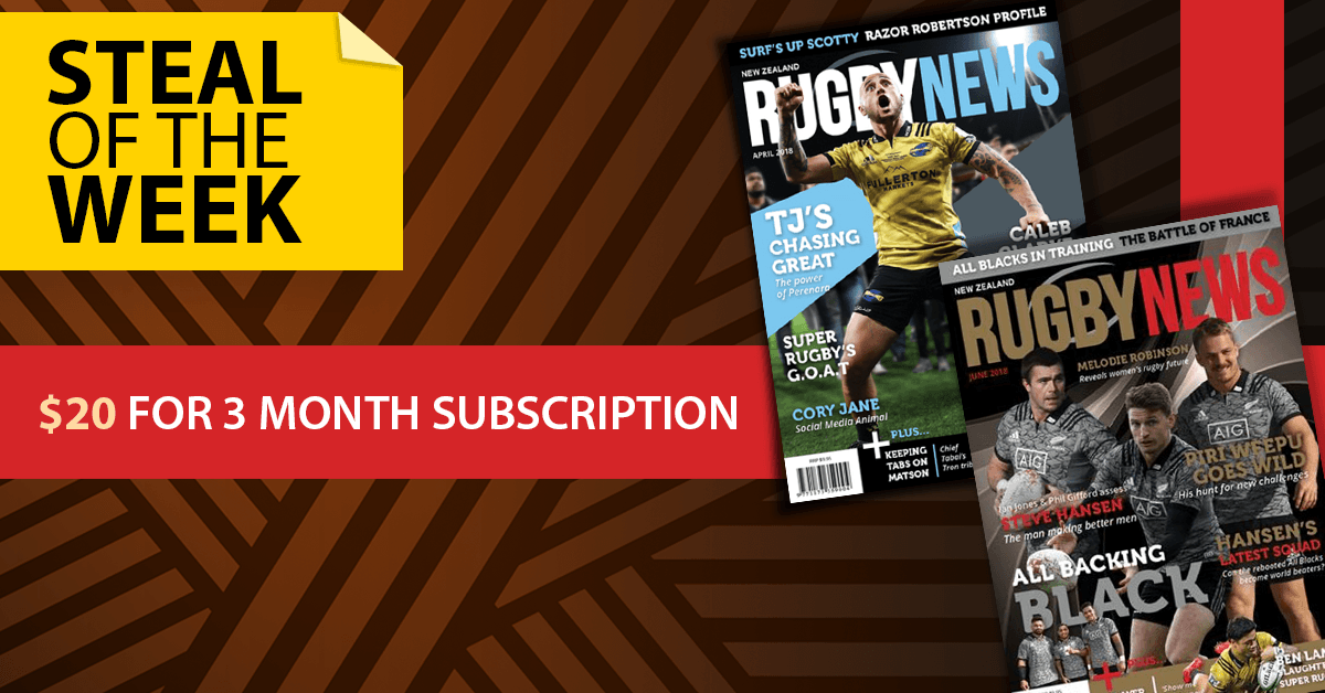 NZ Rugby News Magazine Subscription - isubscribe.co.nz