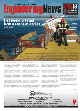 NZ Engineering News Magazine Subscription - isubscribe.co.nz